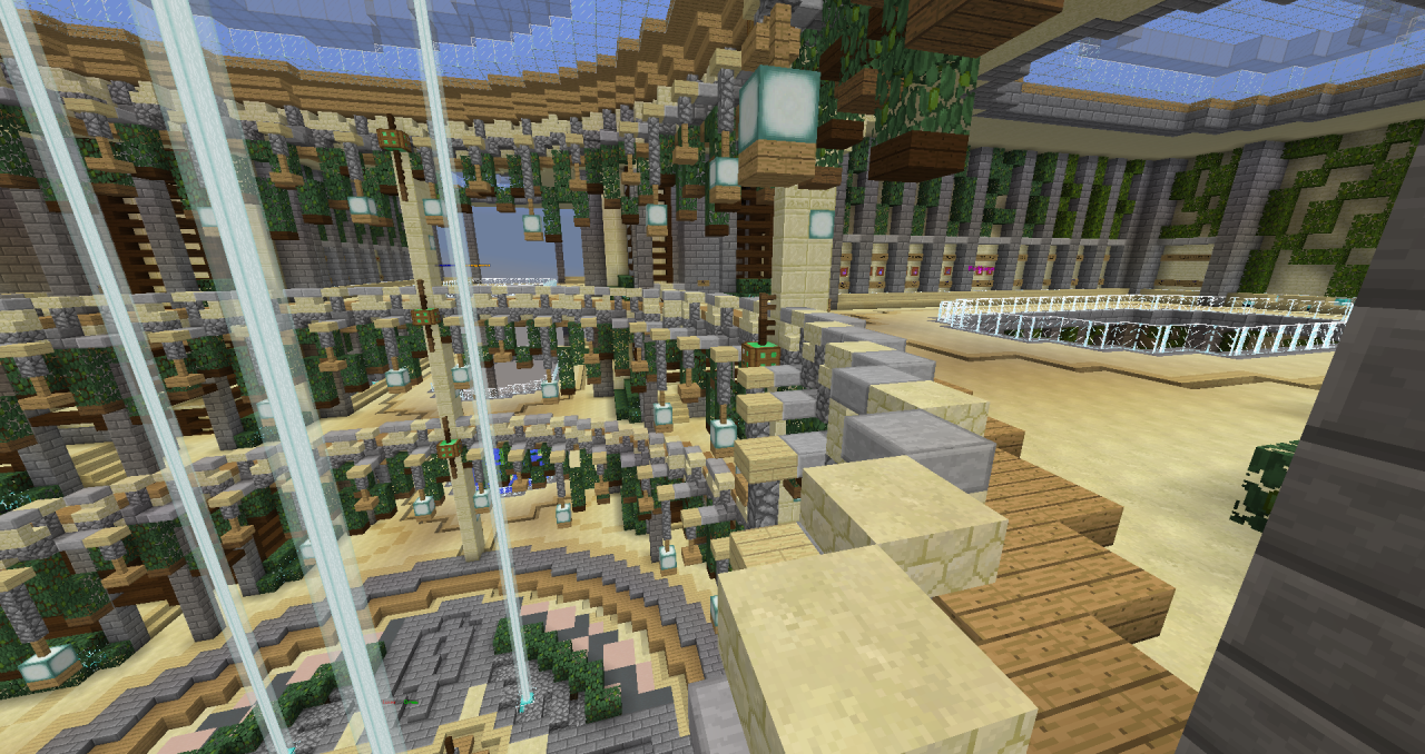 Minecraft Factions Server Market - Built By ABT11 Minecraft Map