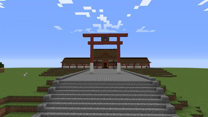 Naruto Konoha - Uchiha temple with DOWNLOAD ! Minecraft Map