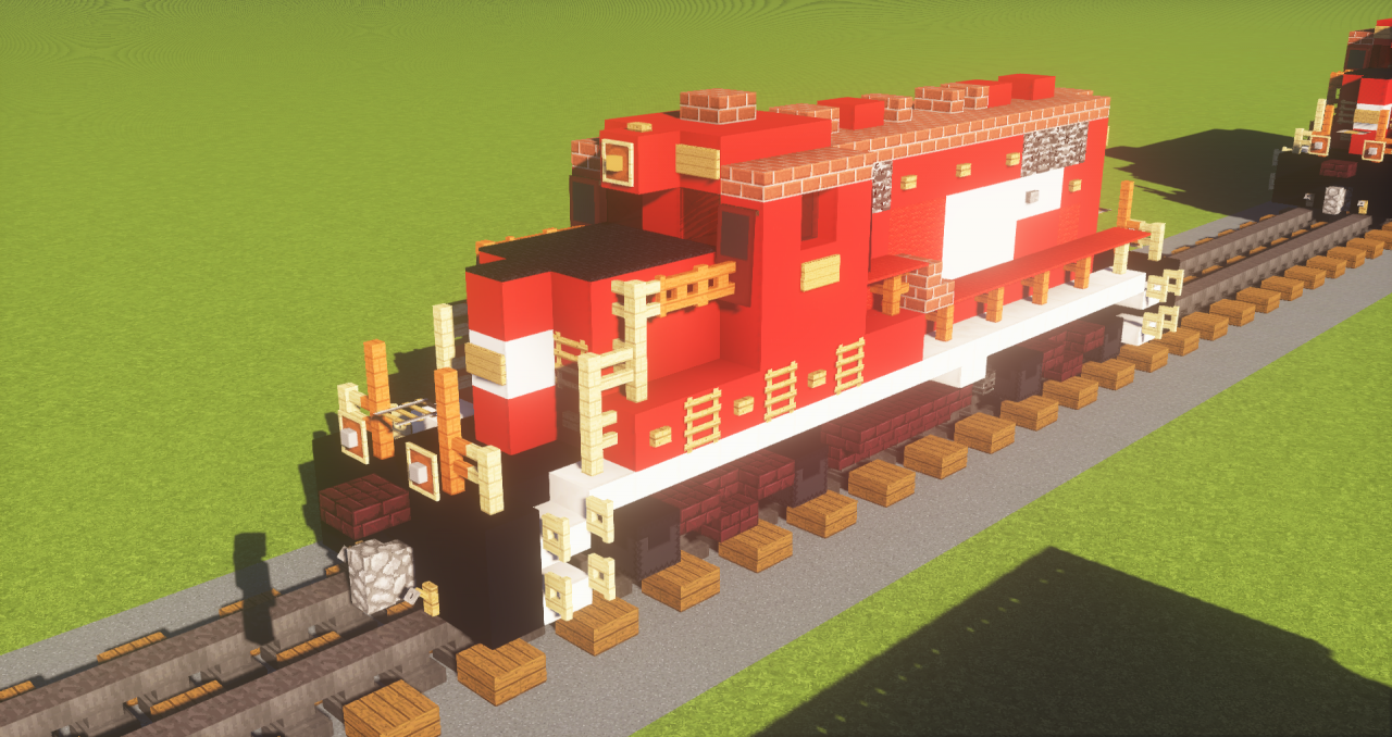 [1.5:1 Scale] Rebuilt EMD GP9u - CP Canadian Pacific diesel electric ...