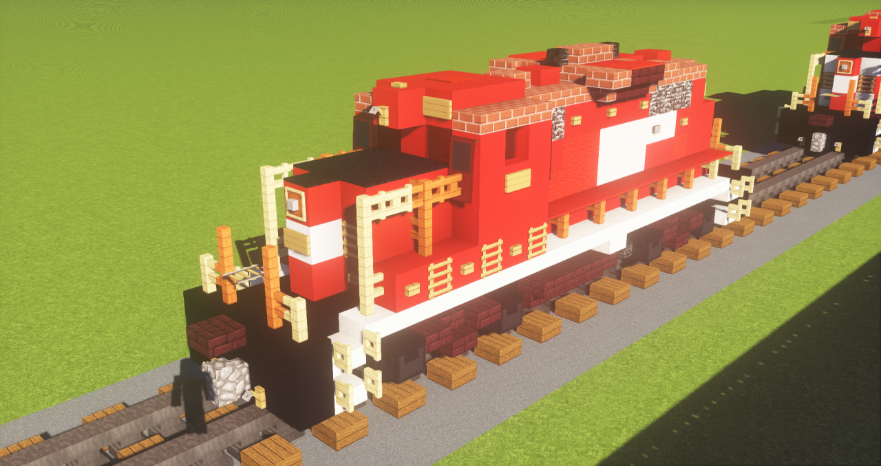 [1.5:1 Scale] Rebuilt EMD GP9u - CP Canadian Pacific diesel electric ...