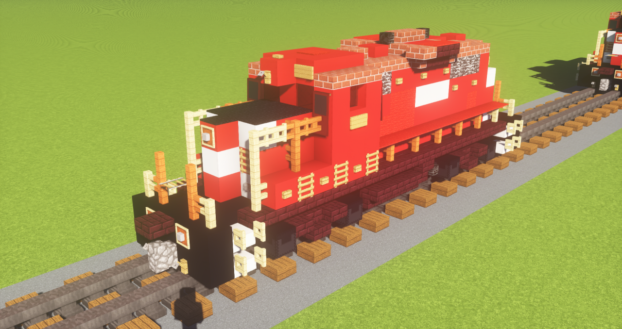 [1.5:1 Scale] Rebuilt EMD GP9u - CP Canadian Pacific diesel electric ...