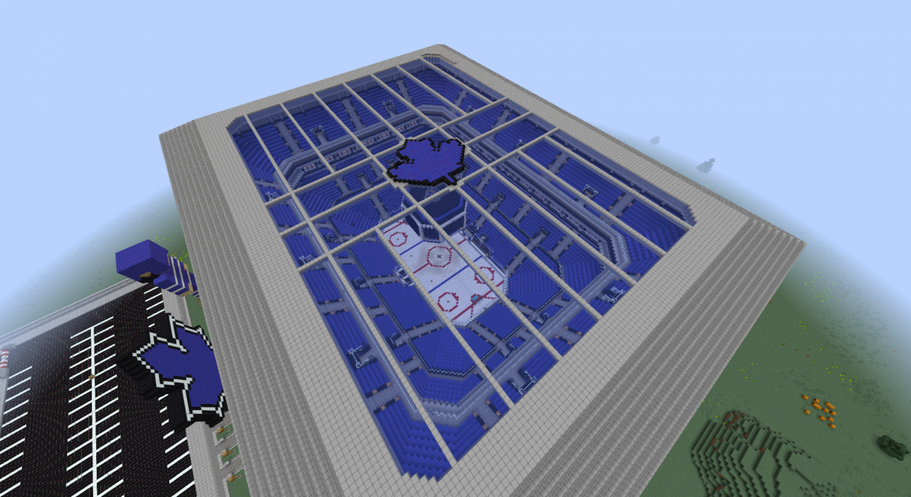 Full Size Hockey Arena Minecraft Map