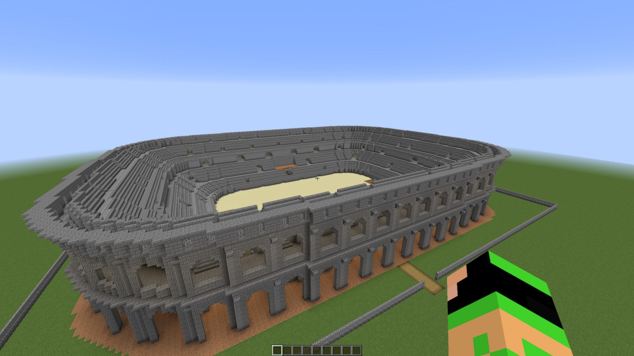 Arena - classic roman style - empty Minecraft Map