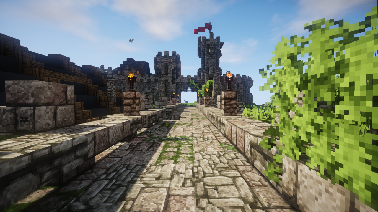 Small medieval plot 80x80 | Need builders! Minecraft Map