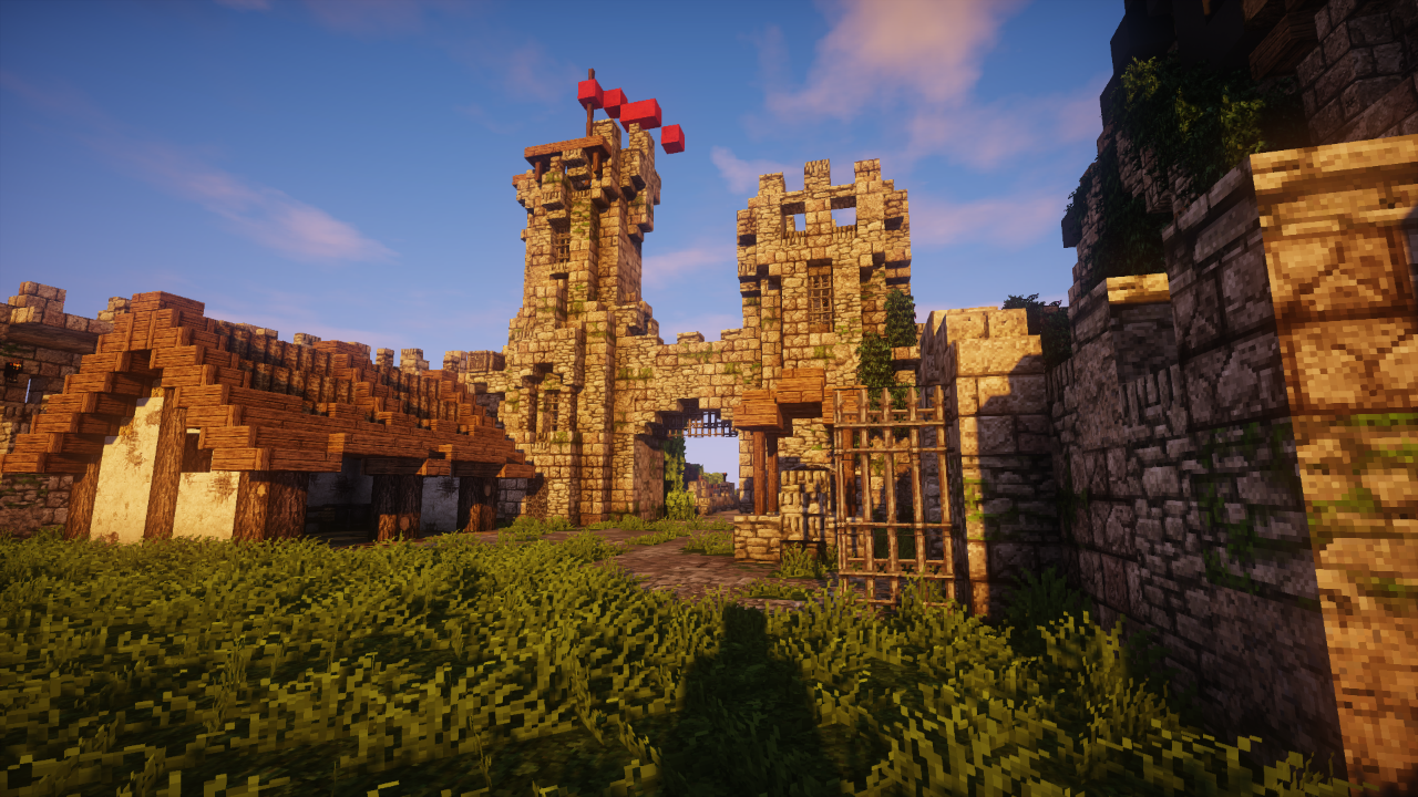 Small medieval plot 80x80 | Need builders! Minecraft Map
