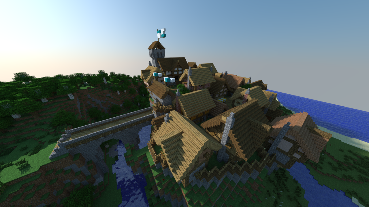 Red Tower Minecraft Map