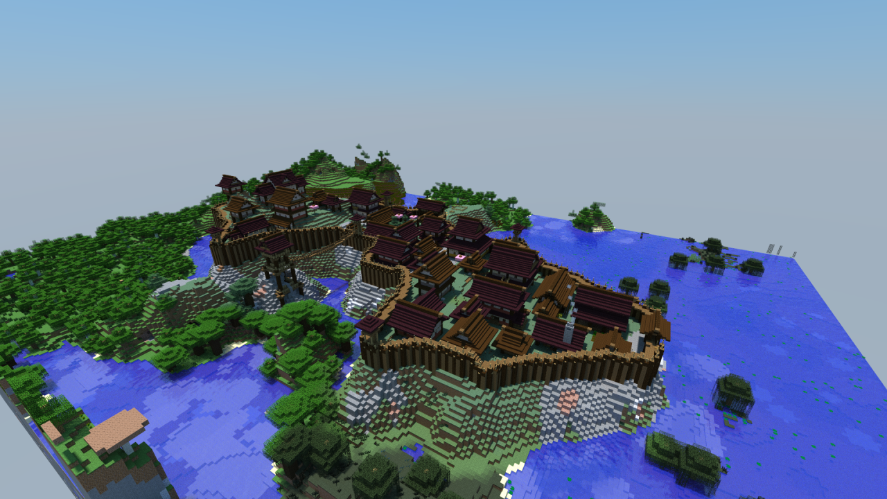 Red Tower Minecraft Map