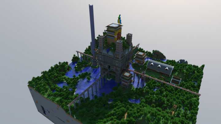 Red Tower Minecraft Map