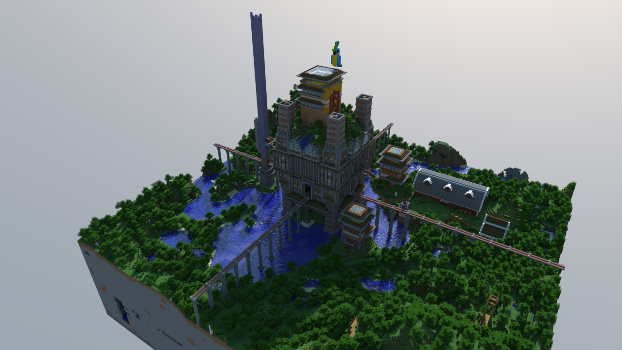 Red Tower Minecraft Map