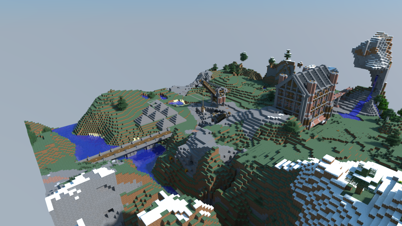 Red Tower Minecraft Map