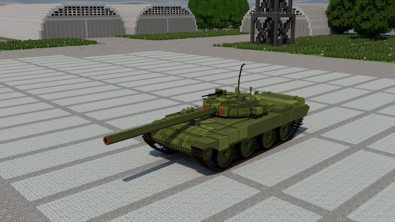 T 90 or my own tank Minecraft Map