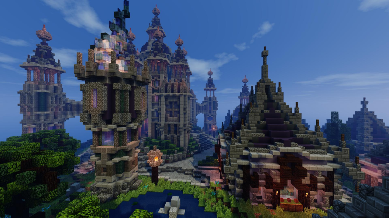 Nightfall - Server spawn Minecraft Map