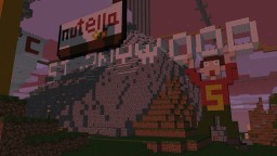 the temple in the infinite village Minecraft Map