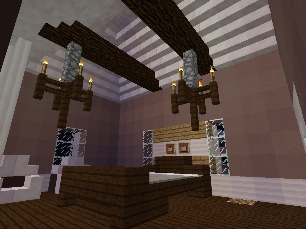 Blue Traditional Home Minecraft Map