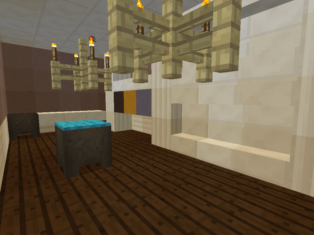 Blue Traditional Home Minecraft Map