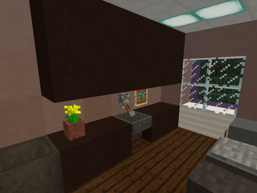 Blue Traditional Home Minecraft Map