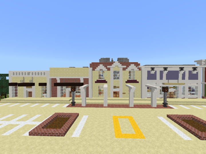 The Shoreline Shops Minecraft Map