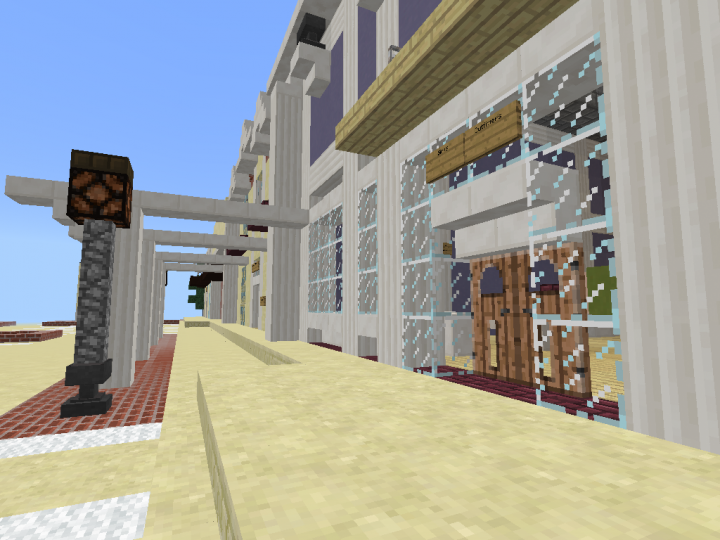 The Shoreline Shops Minecraft Map