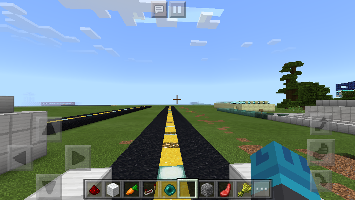 Survival Runway Flight System Minecraft Map