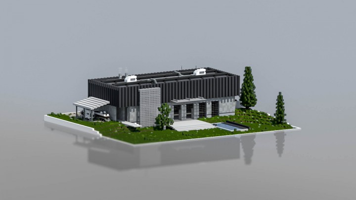 Industrial House - TheVisual_Play Minecraft Map