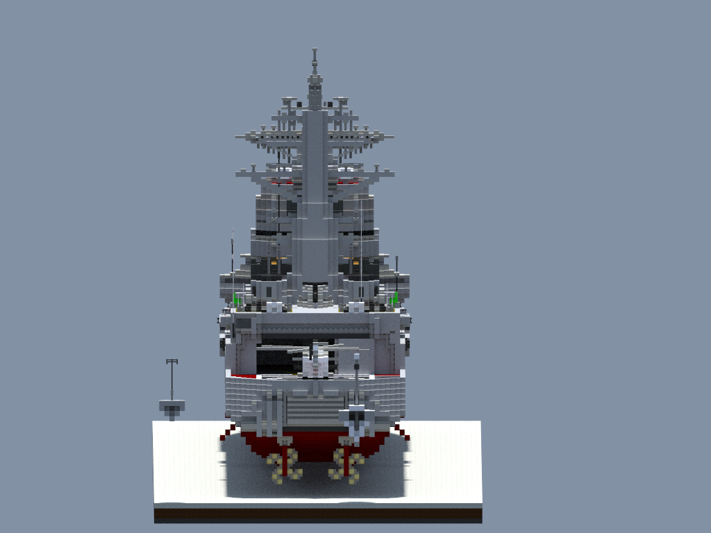 flagship cruiser clas HQ 121 Minecraft Map