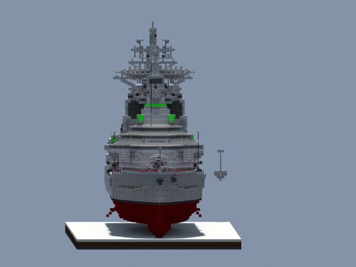 flagship cruiser clas HQ 121 Minecraft Map