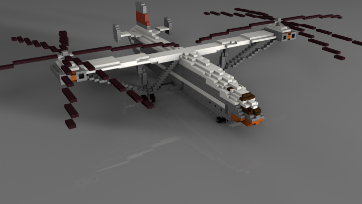 Mil V-12 Homer | Scale 1,5:1 Minecraft Map