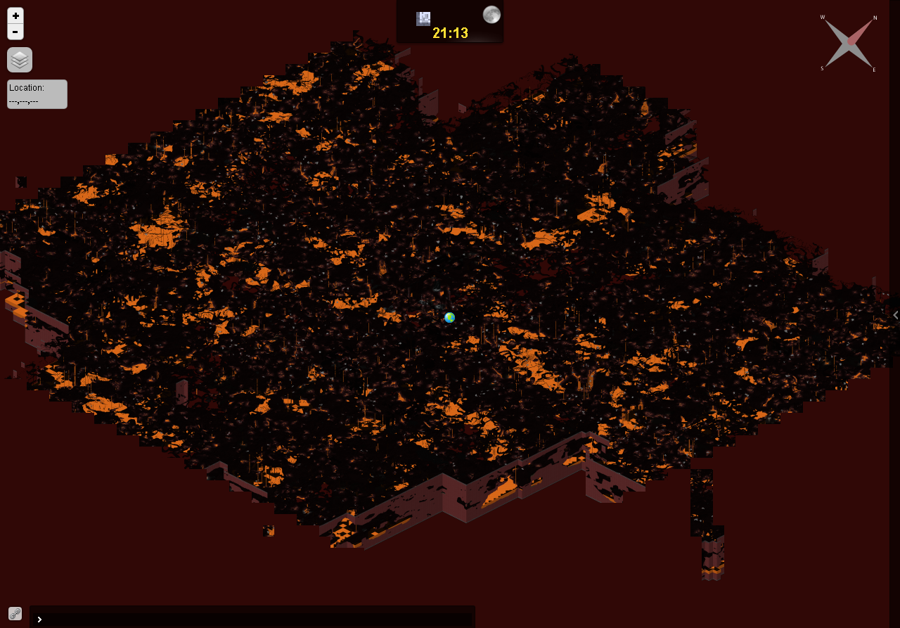 Empire Strikes Block: Mustafar Minecraft Map