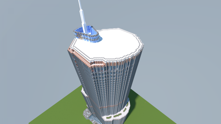 Trump International Hotel & Tower Chicago Minecraft Map