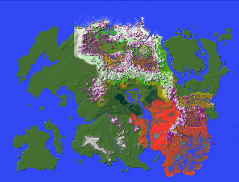 Tamriel Minecraft Map