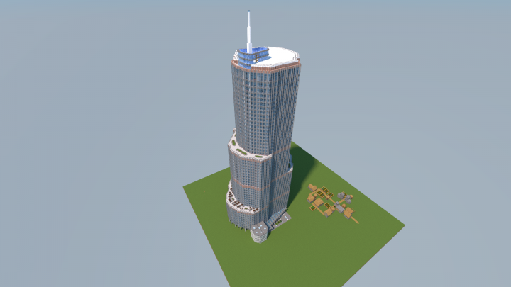 Trump International Hotel & Tower Chicago Minecraft Map