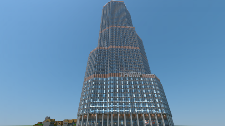 Trump International Hotel & Tower Chicago Minecraft Map