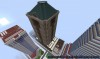 Replica Minecraft of the 60 Wall Street skyscraper, currently Deutsche ...
