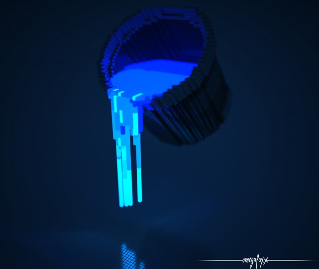 Blue pot Minecraft Map