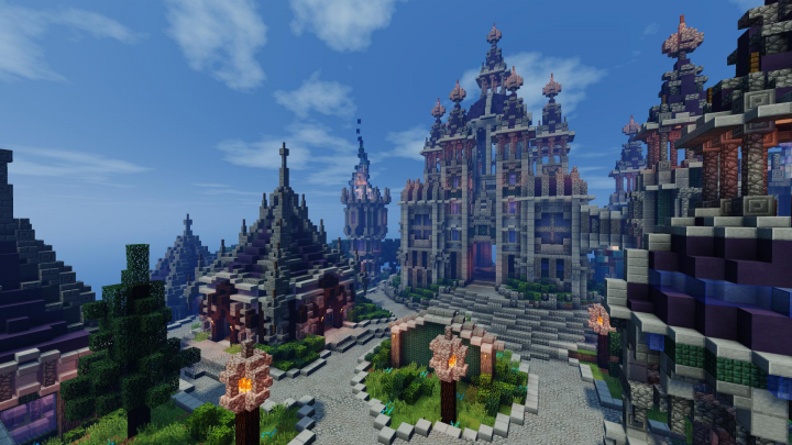 Nightfall - Server spawn Minecraft Map
