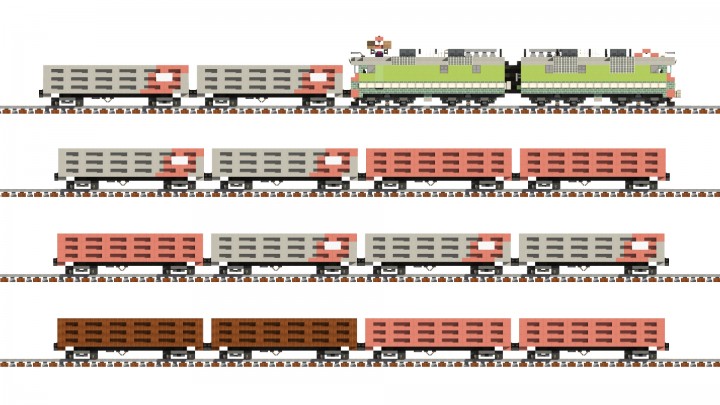 VL80-2351 + Coaltrain Minecraft Map