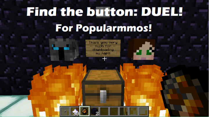 Find The Button: DUEL! Popularmmos Minecraft Map