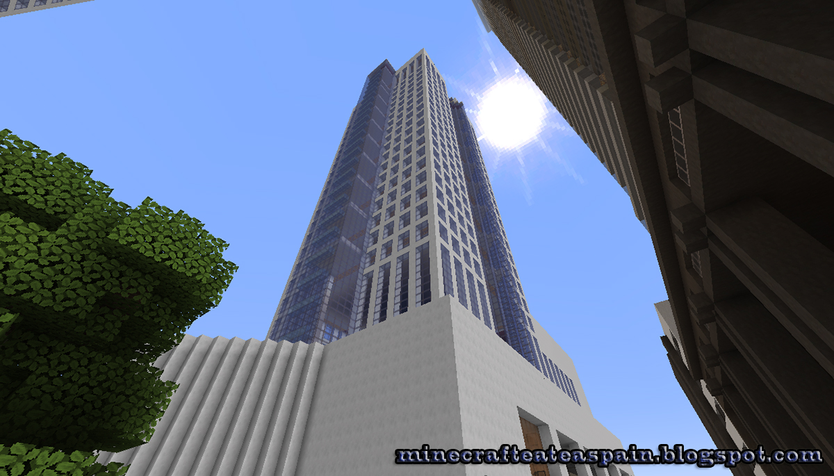 Replica Minecraft of the Mural Tower, Mexico. Minecraft Map
