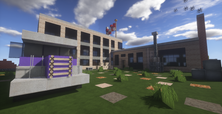 Schematic Minecraft Usine