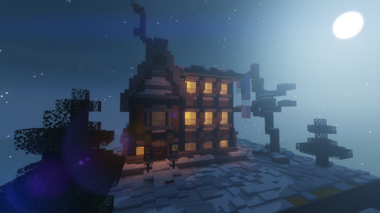 Snowy Inn Minecraft Map