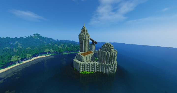 Medieval Island Garrison Minecraft Map