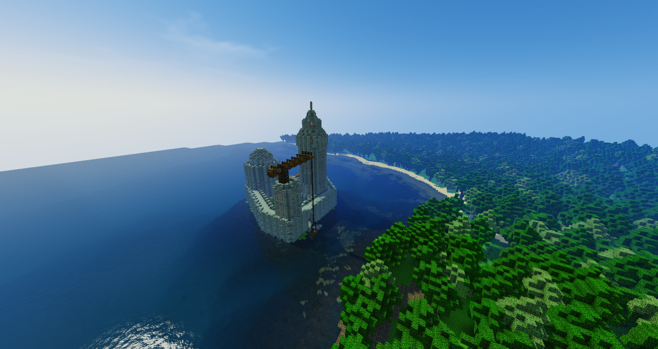 Medieval Island Garrison Minecraft Map