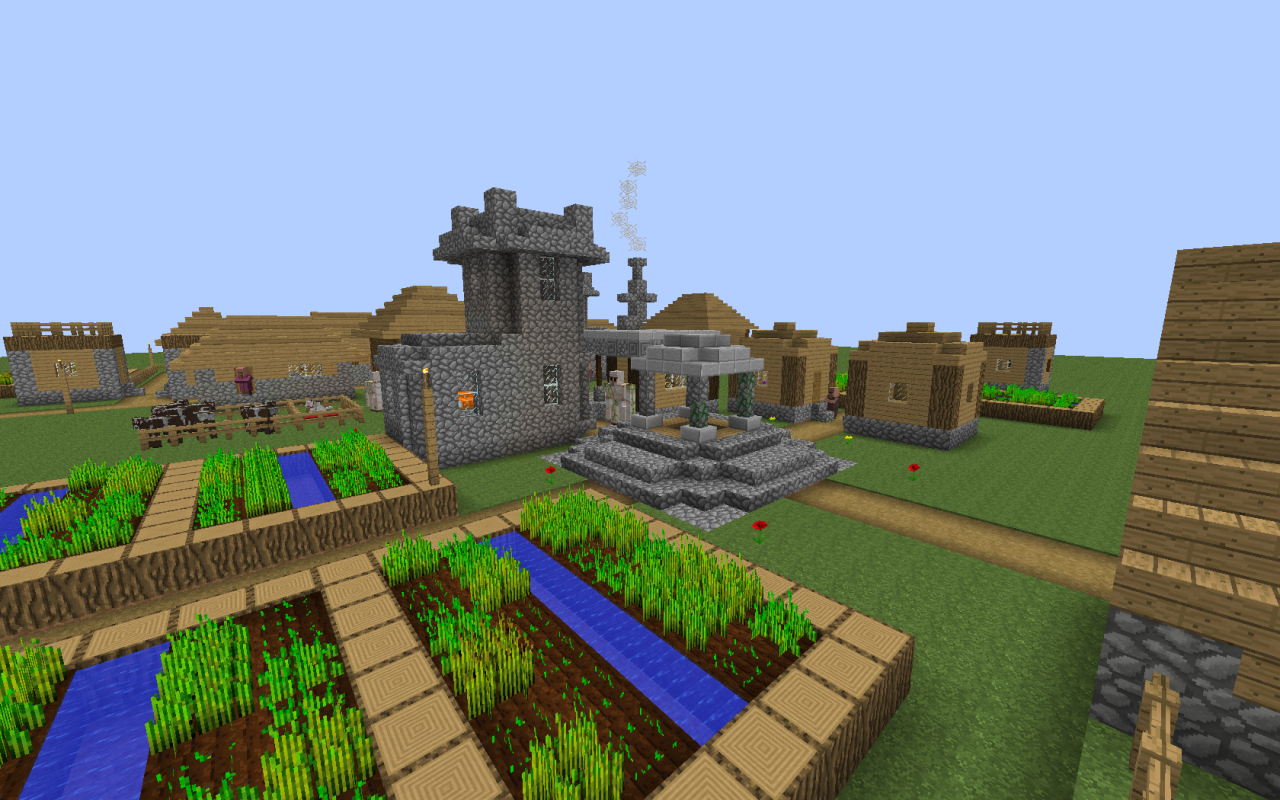 Optimized Village (Full) Minecraft Map