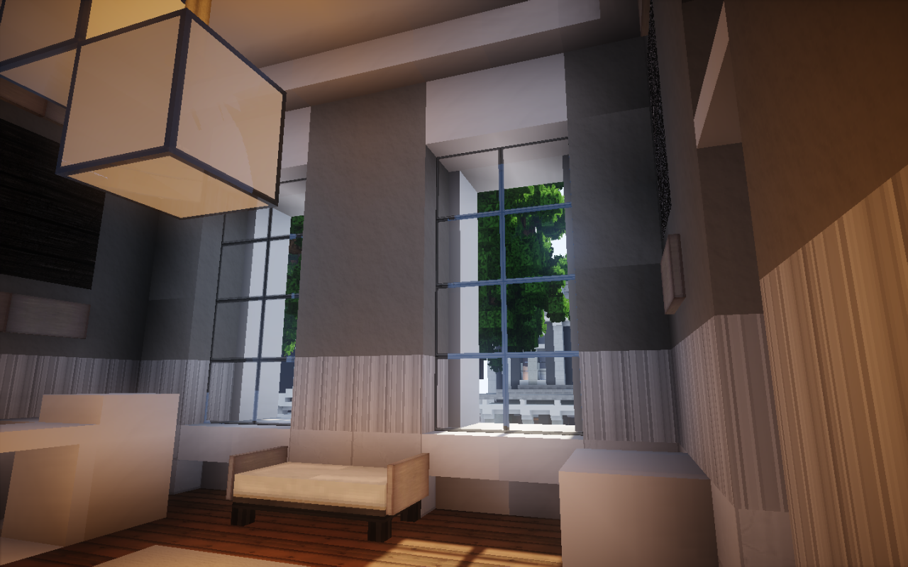 4 Square House Minecraft Map