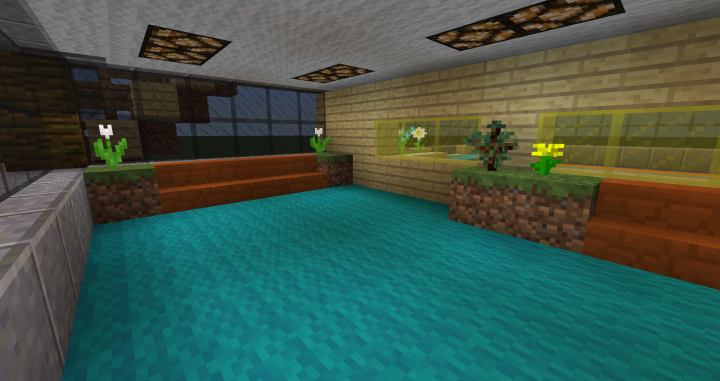 Big House with six lofts Minecraft Map