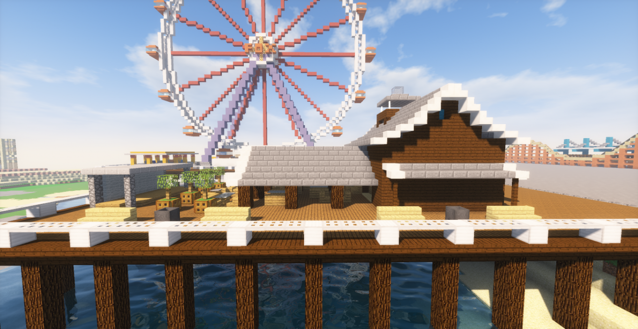 pier restaurant (part of a bigger project) Minecraft Map