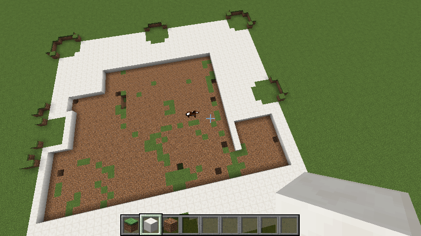 Castle With Blue Towers Minecraft Map