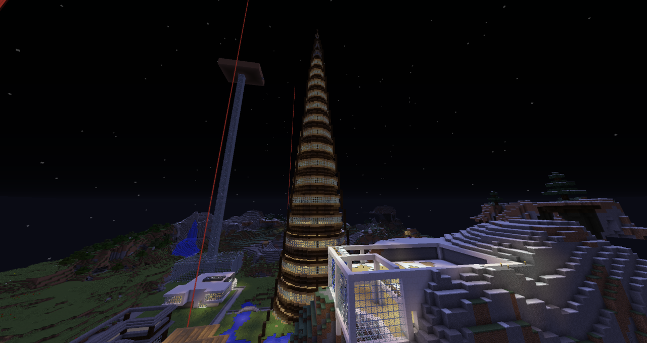 LOTR Tower Minecraft Map