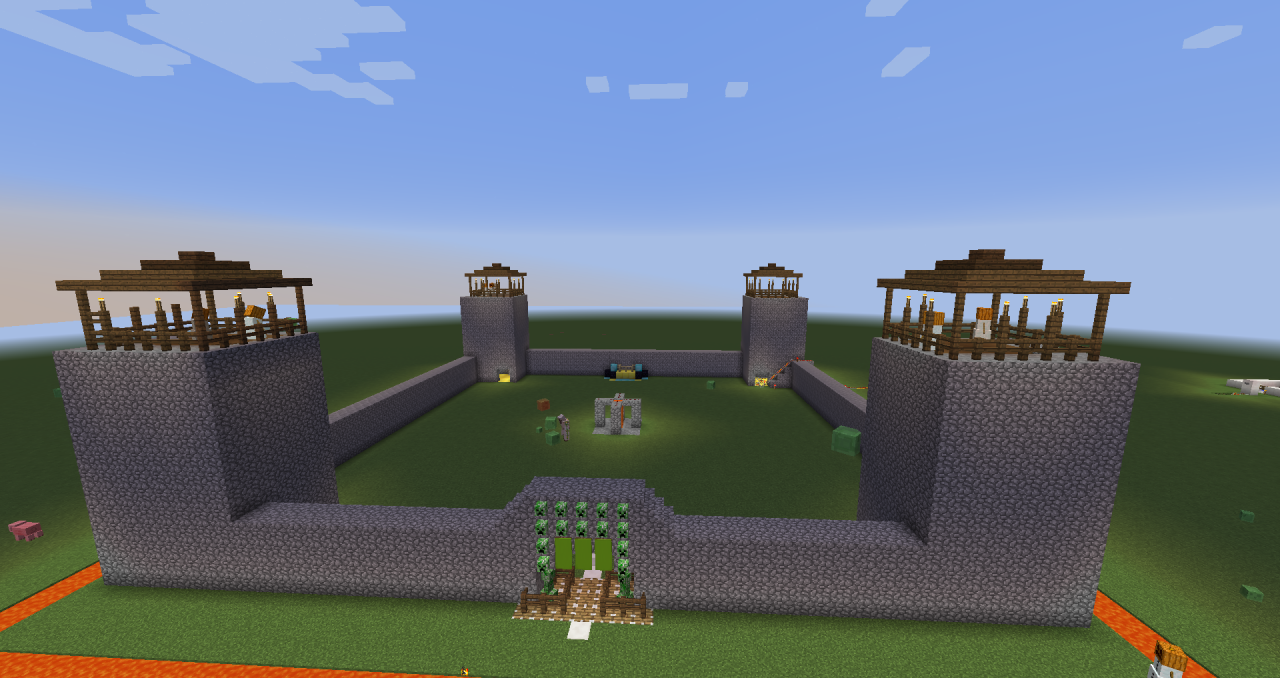 Creeper Castle Minecraft Map