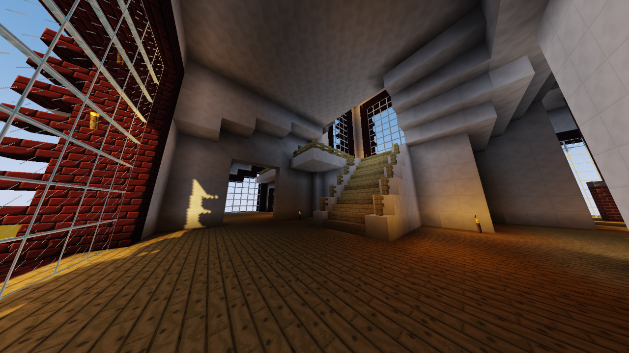 Quarts mansion Minecraft Map